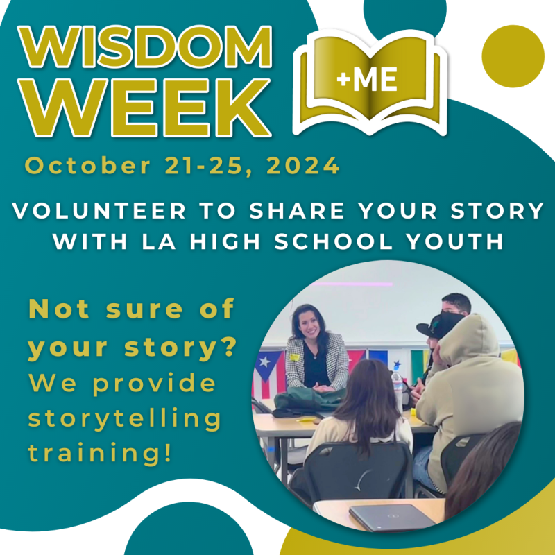 Volunteer Panelist: Share Your Wisdom with LA Youth | Volunteer Center